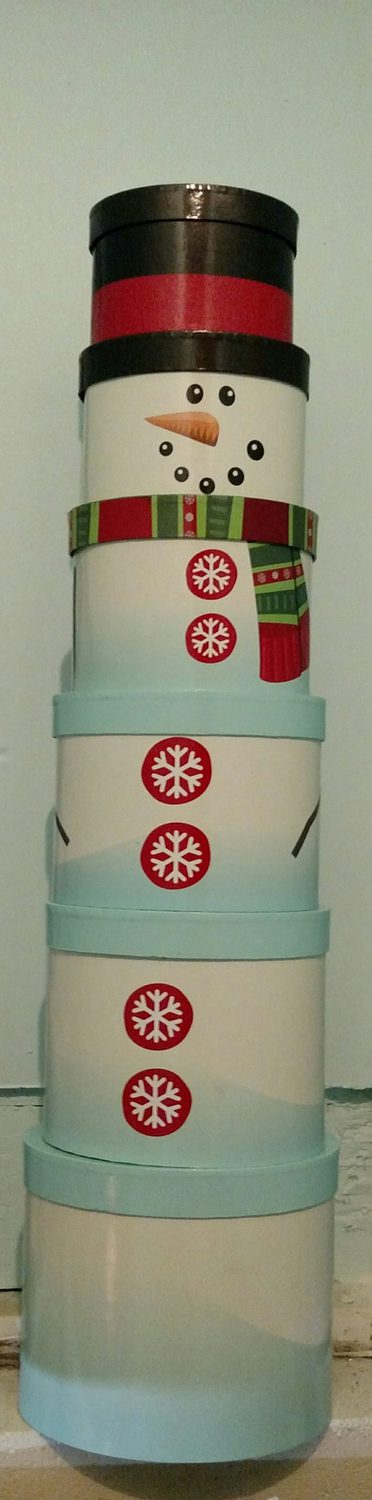 Winter Snowman Decor by Liberty at B4 and Afters Blog