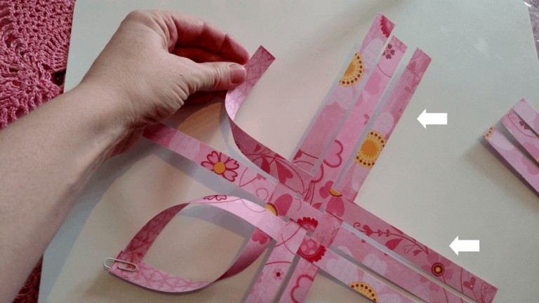 Pink Paper Star by Liberty at B4 and Afters Project Blog
