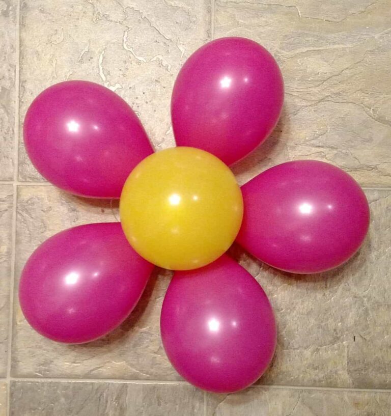 Easy Flower Balloons – B4 and Afters