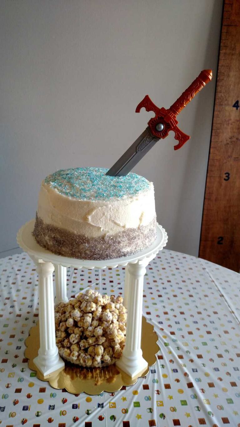 Sword Surprise Cake – B4 and Afters
