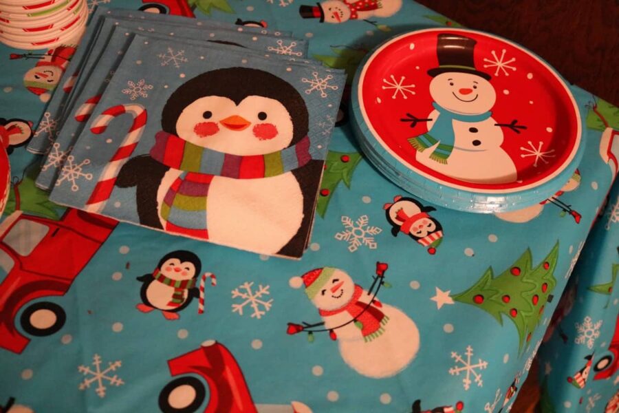 Winter Hospitality - Snack Table Setting – B4 and Afters