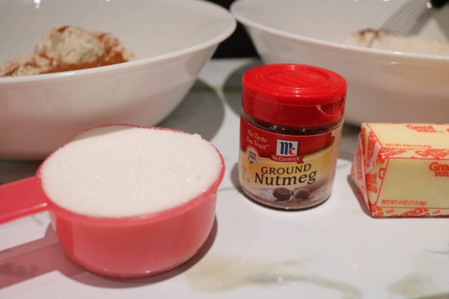 Eggnog Dessert – B4 and Afters - a Nutmeg Flavored Cookie