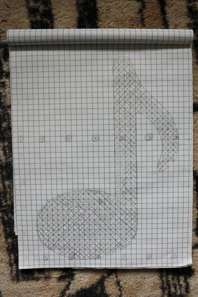 Crocheted Music Note Wall Hanging – B4 and Afters