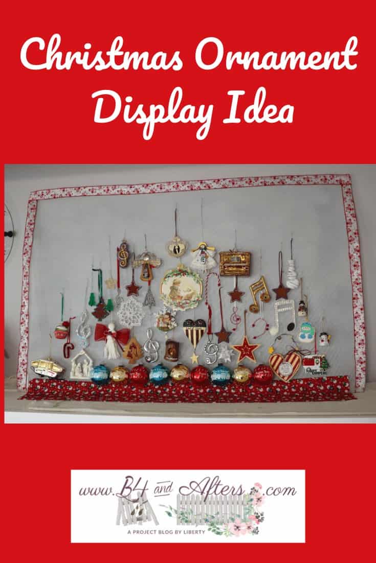 Christmas Ornament Display Screen – B4 and Afters