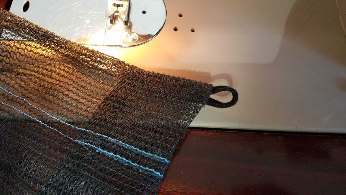 Easy DIY Cargo Net – B4 and Afters - trunk space storage organizer