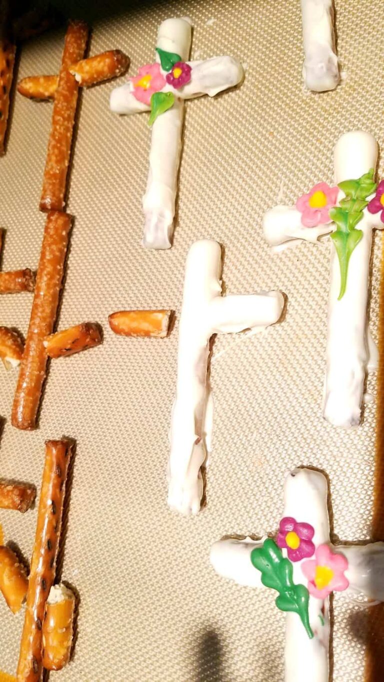 Chocolate Covered Cross Pretzels – B4 and Afters -Perfect for Easter