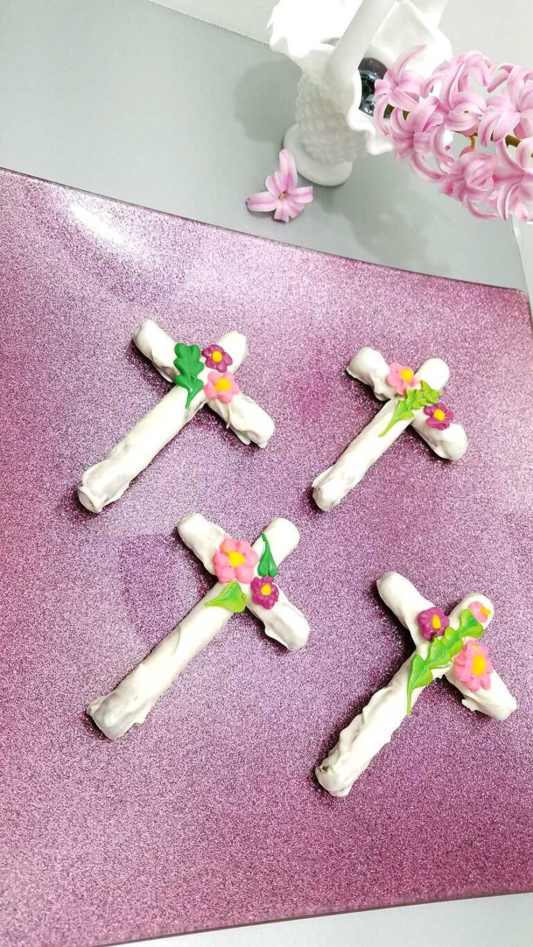 Chocolate Covered Cross Pretzels – B4 and Afters -Perfect for Easter