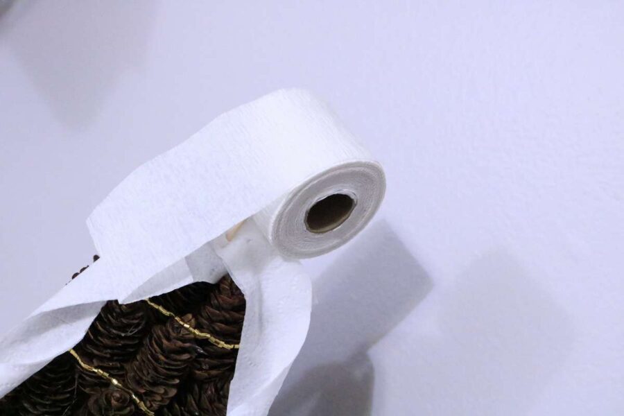 Toilet Paper Tree – B4 and Afters -- a DIY pandemic craft
