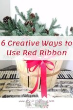 6 Creative Ways to Use Red Ribbon – B4 and Afters