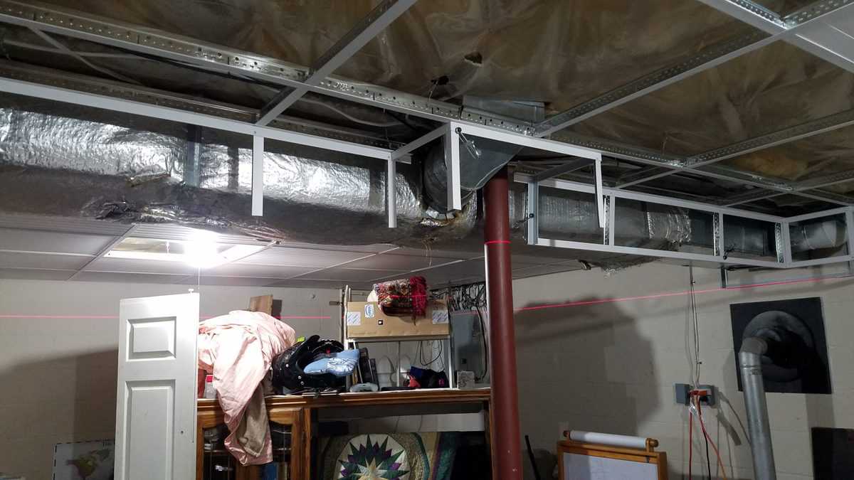 Basement Drop Ceiling – B4 and Afters