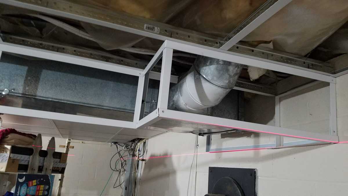 Basement Drop Ceiling – B4 and Afters