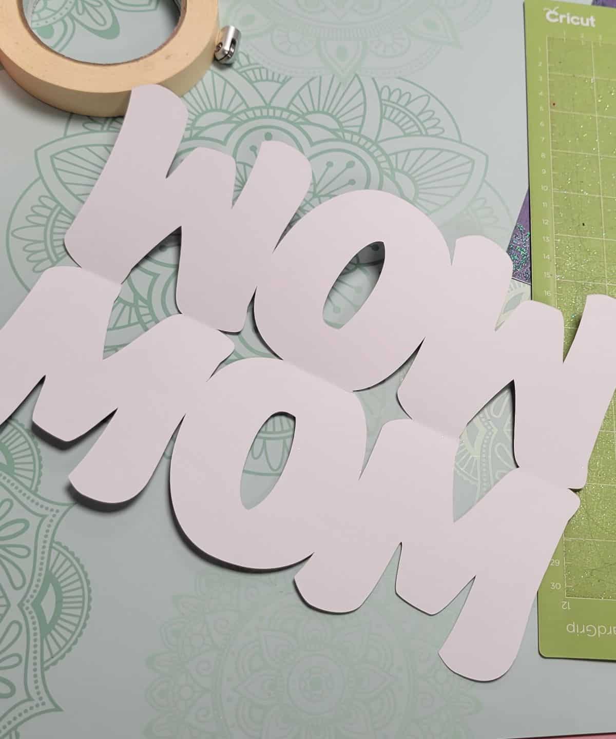 How to Make Name Cards with a Cricut Maker – B4 and Afters