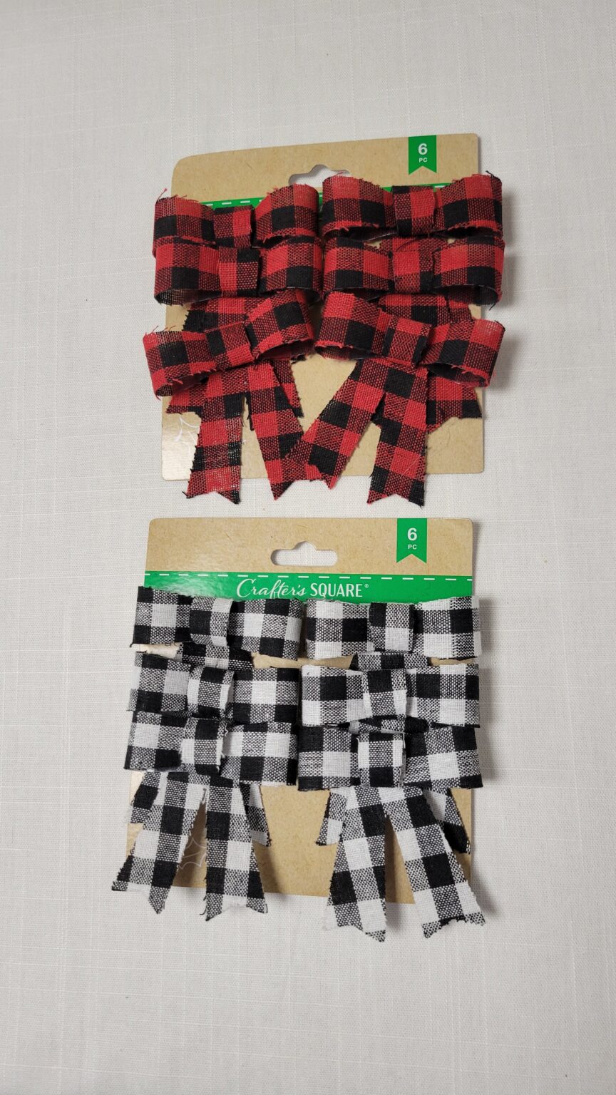 Buffalo Check at the Dollar Tree – B4 and Afters