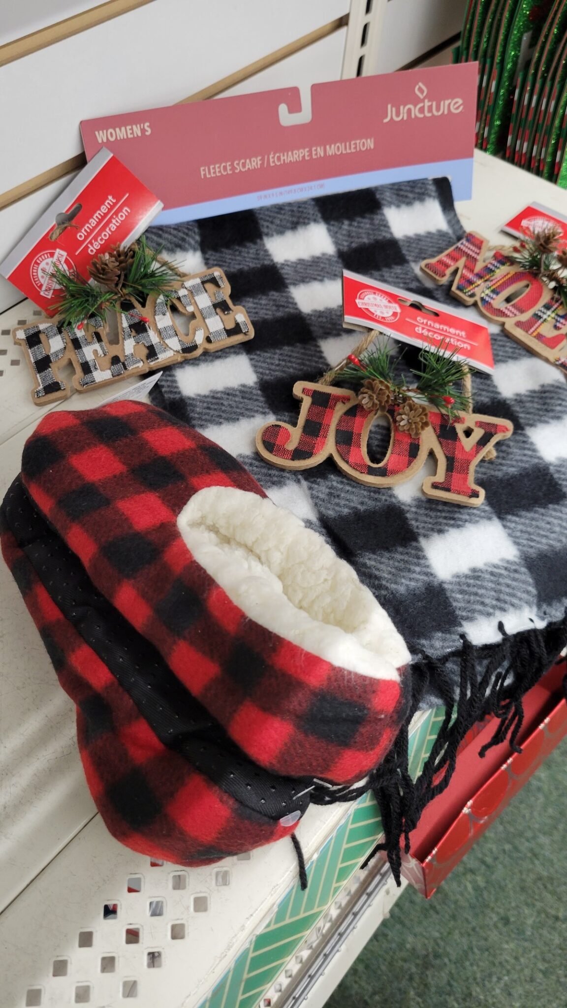 Buffalo Check at the Dollar Tree – B4 and Afters