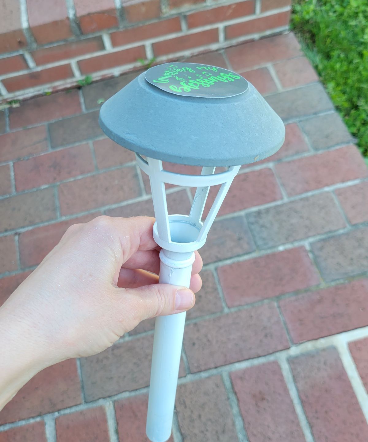 Creative Solar Light Idea – B4 and Afters -- A DIY Challenge