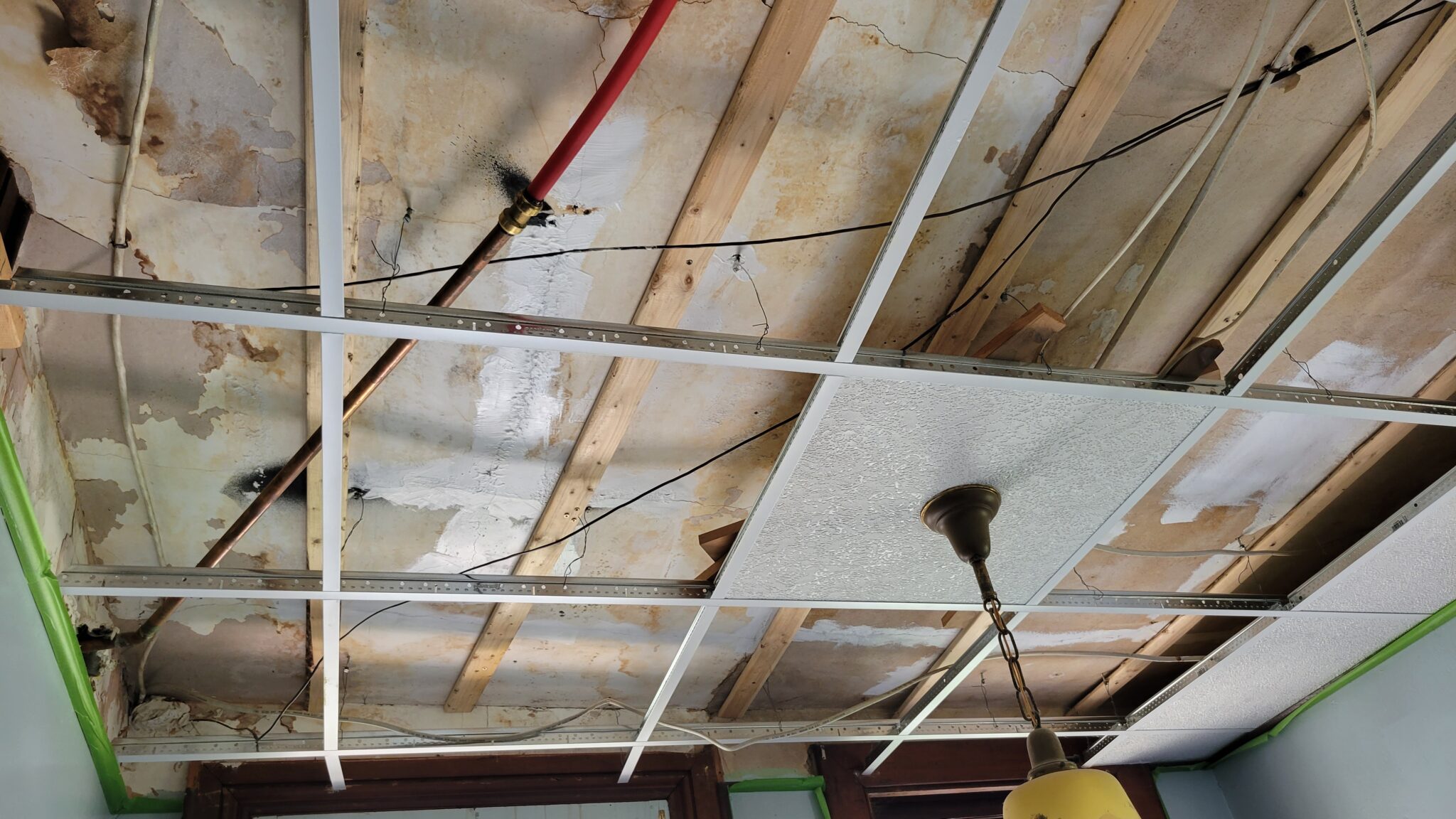 Creative Drop Ceiling Ideas – B4 and Afters