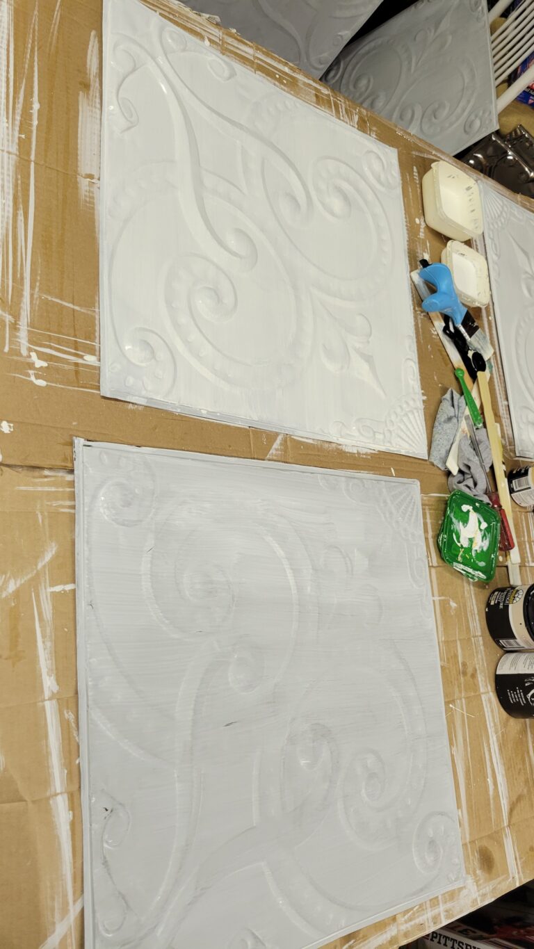 How to Make a Drop Ceiling Look Better