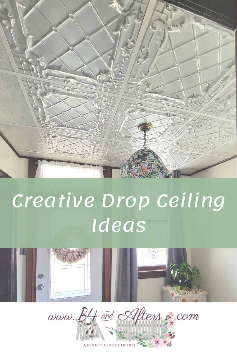 Creative Drop Ceiling Ideas – B4 and Afters