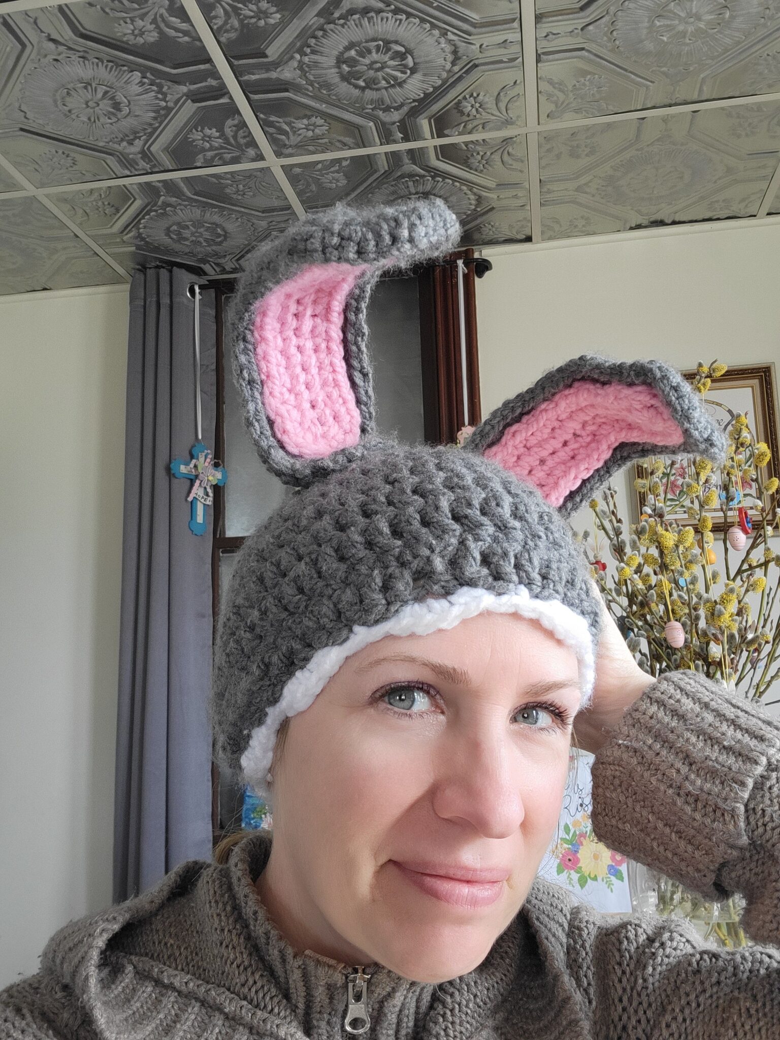 How to Crochet a Bunny Hat – B4 and Afters